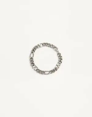 Valentino Garavani Vlogo Signature Metal Bracelet - Palladium