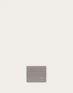 Valentino Garavani VLogo Signature Cardholder Pearl Grey