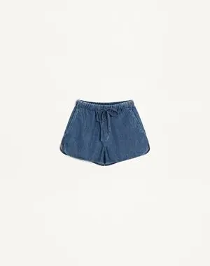 Valentino Garavani Valentino Denim Chambray Shorts Denim