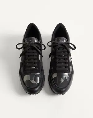 Valentino Garavani Rockrunner Sneaker - Black
