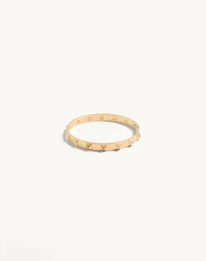 Valentino Garavani Rockstud Metal Bangle - Gold
