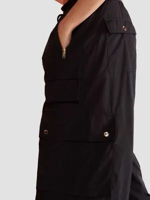 Cynthia Rowley Relaxed Nylon Cargo Pants