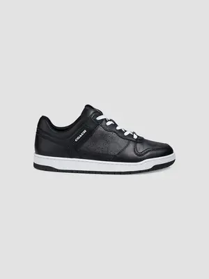 COACH Signature Leather Monogrammed Sneakers