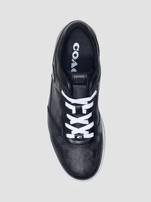 COACH Signature Leather Monogrammed Sneakers