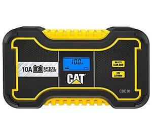 CATERPILLAR Cat Professional 10 Amp Battery Charger/ Battery Maintainer - One-color