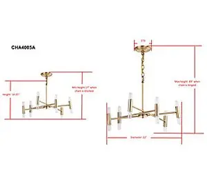 SAFAVIEH Gale Chandelier
