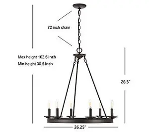 SAFAVIEH Joris Chandelier