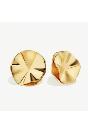 SOKO Bidu Stud Earrings - Gold