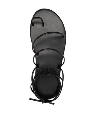 ANCIENT GREEK SANDALS Du Open-toe Sandals - Black