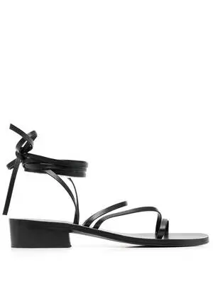 Ancient Greek Mid Heel Sandals For Women