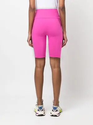 MSGM High-waist Stretch Shorts
