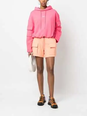 MSGM Jersey-knit Mini Shorts