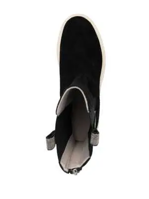 Fabiana Filippi Suede Chelsea Boots - Black