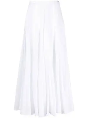 Charo Ruiz Ibiza Norma Fluted Maxi Skirt