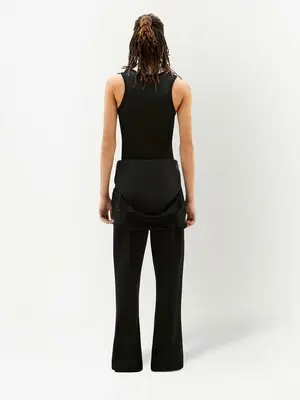 COURREGES High-neck Sleeveless Jumpsuit