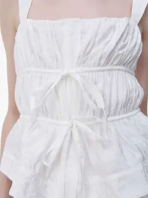 Simkhai Abilene Pintuck Top