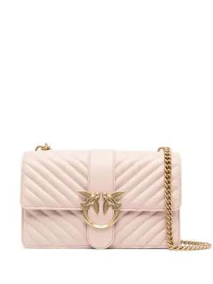 Pinko Love One Classic Crossbody Bag Pink