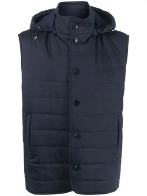 MANZONI 24 Hooded Padded Gilet