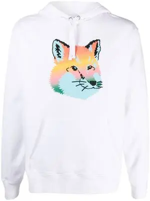 Maison Kitsune Fleece Sweatshirts Hoodies For Men