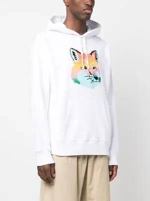 Maison Kitsuné Fox-print Hoodie