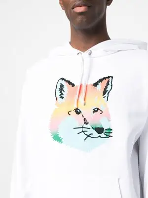 Maison Kitsuné Fox-print Hoodie