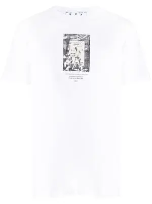 Off-White Graphic-print Cotton T-shirt