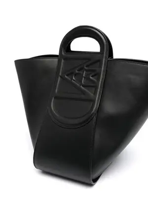 Mcm Large Travia Leather Tote Bag