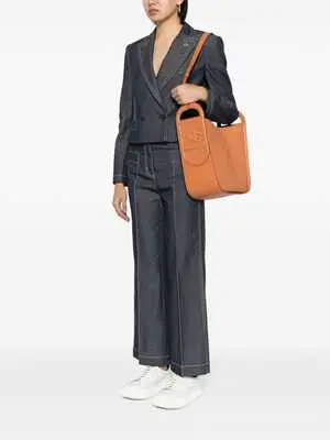 Mcm Large Travia Leather Tote
