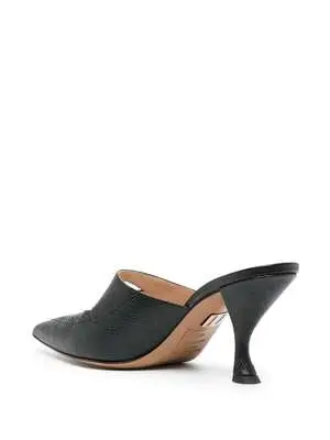 Thom Browne 75mm Cut-out Leather Mules