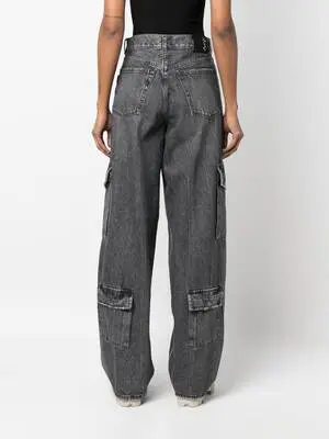 HAIKURE Bethany Marble Cargo Trousers