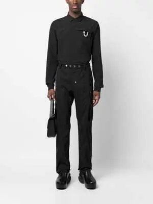 HELIOT EMIL Carabiner-detail Plain Shirt