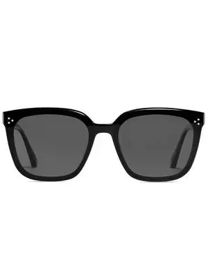 Gentle Monster Mondo Tinted Sunglasses - Black | Editorialist