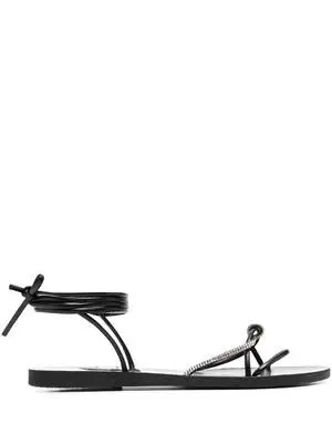 ANCIENT GREEK SANDALS Treli Sandals - Black
