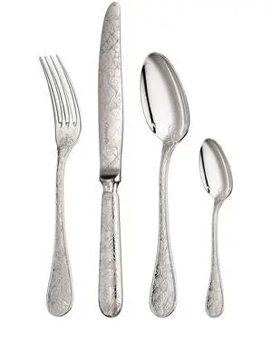 Christofle Jardin D'eden 24-piece Flatware Set - Silver