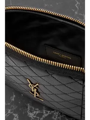 Saint Laurent Gaby Medium Shoulder Bag - Black