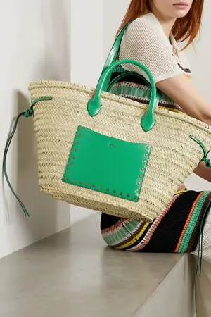 Isabel Marant Cadix Raffia Tote