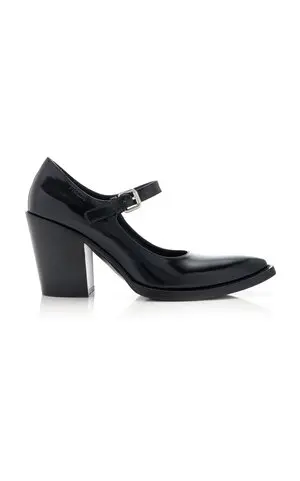 Prada Leather Pumps - Black