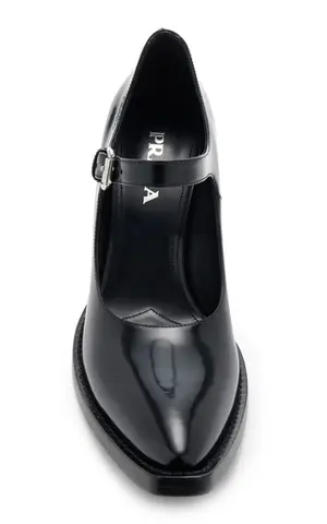 Prada Leather Pumps - Black