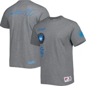 Mitchell & Ness Charlotte Fc City Tee - Gray