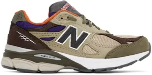 NEW BALANCE New Balance Gray Made In USA 990v3 Sneakers - Grey