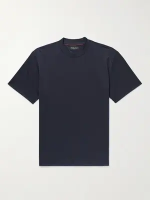 Loro Piana Embroidered T-shirts For Men