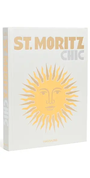 Assouline St. Moritz Chic Book Beige