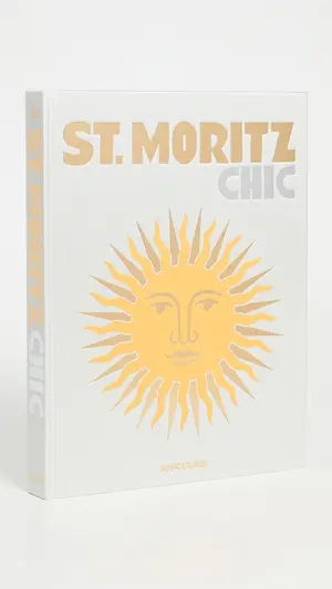 Assouline St. Moritz Chic Book - Beige
