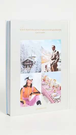 Assouline St. Moritz Chic Book - Beige