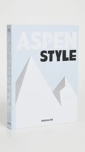 Assouline Aspen Style Book - Light Blue