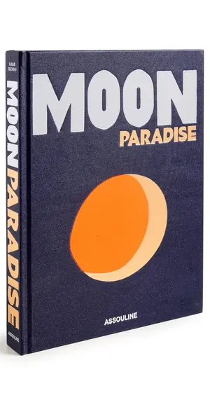 Assouline Moon Paradise Book - Midnight Blue