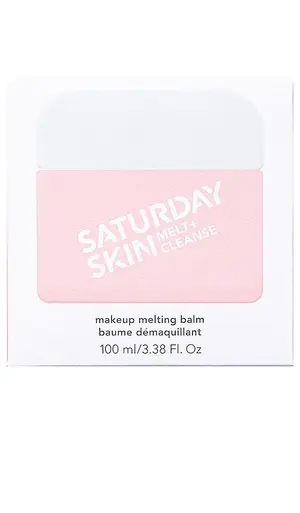 SATURDAY SKIN Melt + Cleanse Makeup Melting Balm - N,a