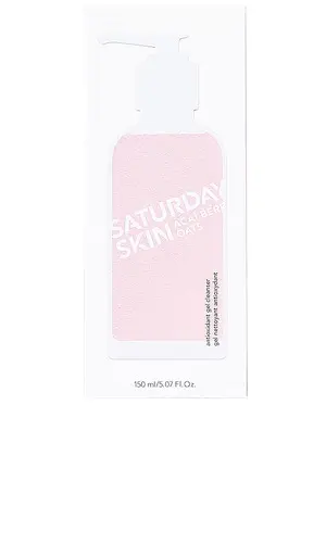 SATURDAY SKIN Acai Berry + Oats Antioxidant Gel Cleanser - N,a
