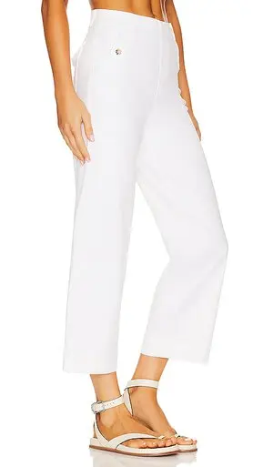 Spanx Stretch Twill Cropped Wide Leg Pant