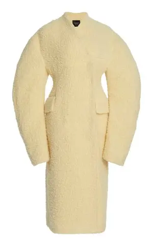 A.W.A.K.E. Mode Sculpted Wool Coat Only